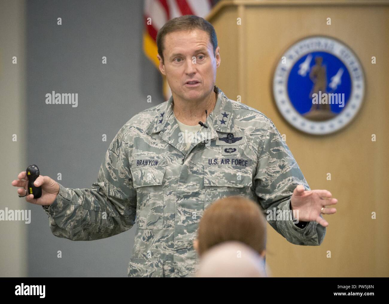Maj. Gen. Robert M. Branyon, acting deputy director of the Air National ...