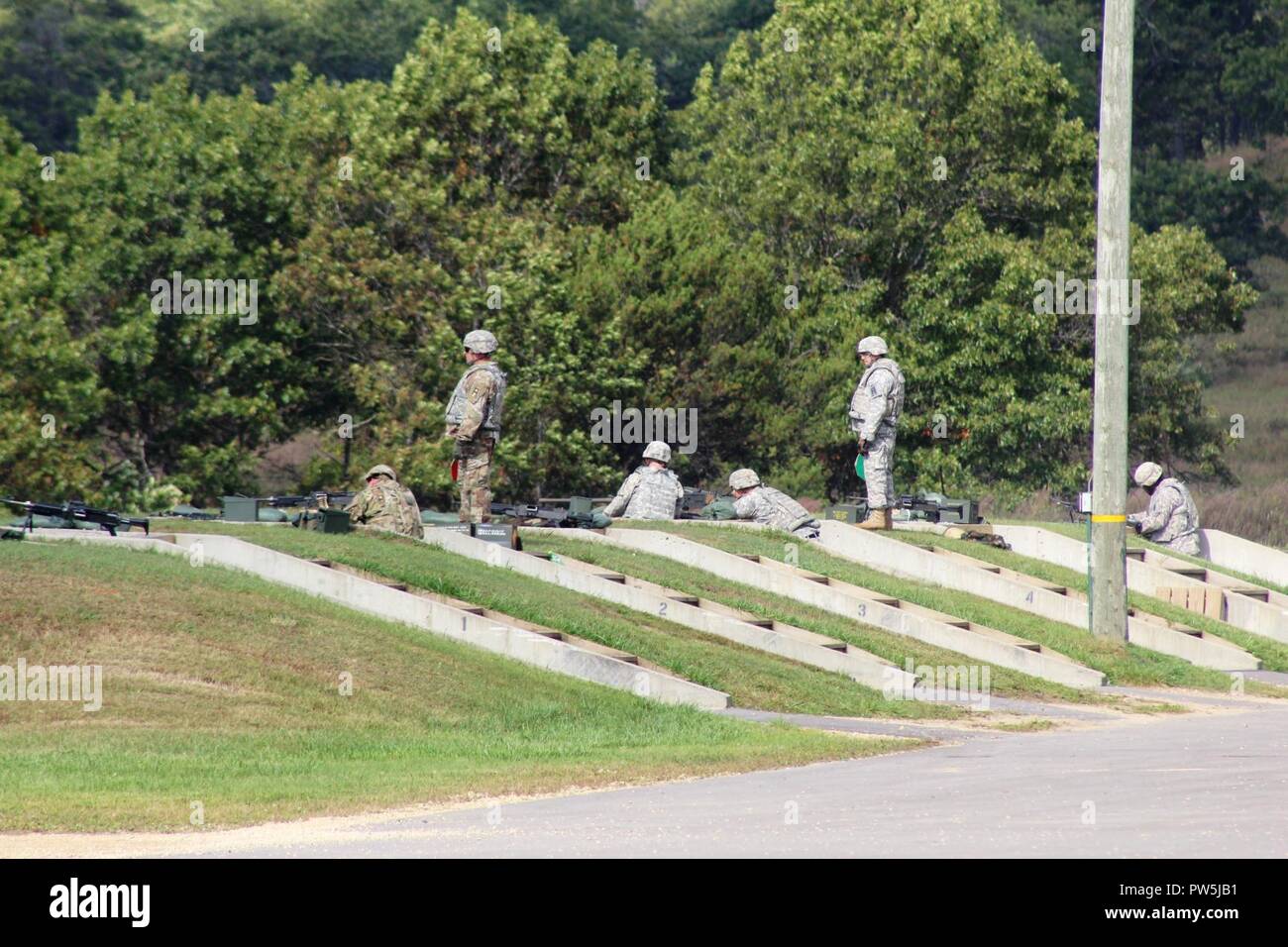 Soldiers with the 181st Multi-Functional Training Brigade (MFTB), also ...