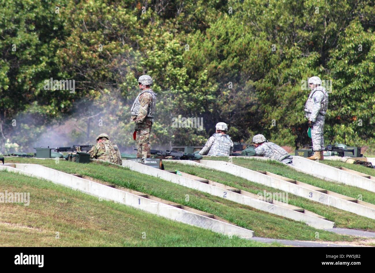 Soldiers with the 181st Multi-Functional Training Brigade (MFTB), also ...