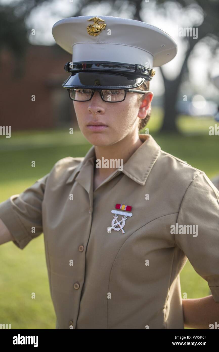 U.S. Marine Corps Lance Cpl. Shantell Gonzalez, honor graduate for ...