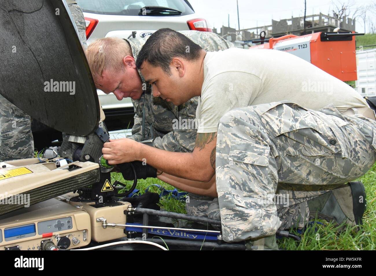 Master Sgt. Bryan Scharman, left, and Staff Sgt. Tony Baca, Joint ...