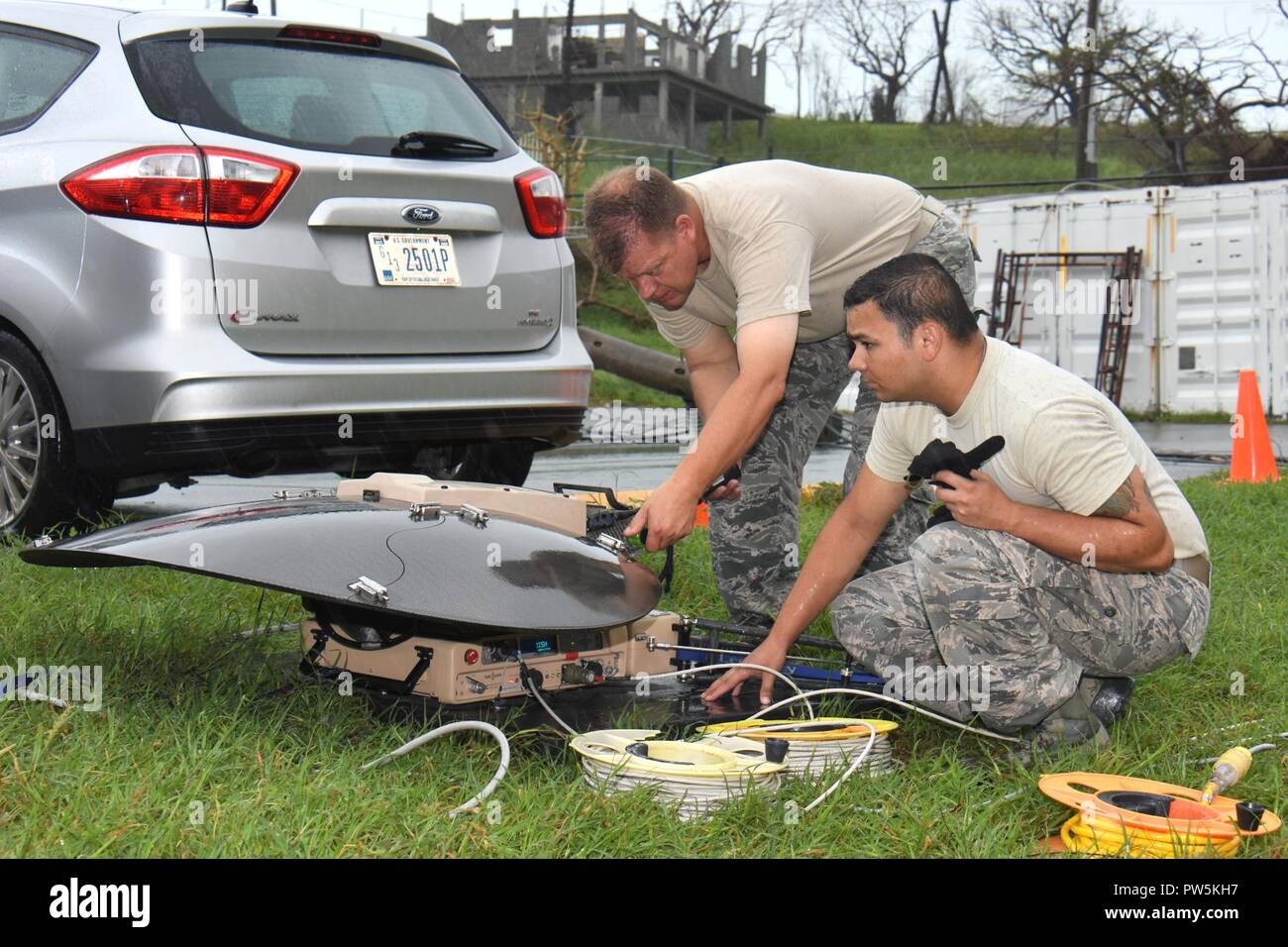 Chief Master Sgt. Don Johnnson, left, and Staff Sgt. Tony Baca, Joint ...