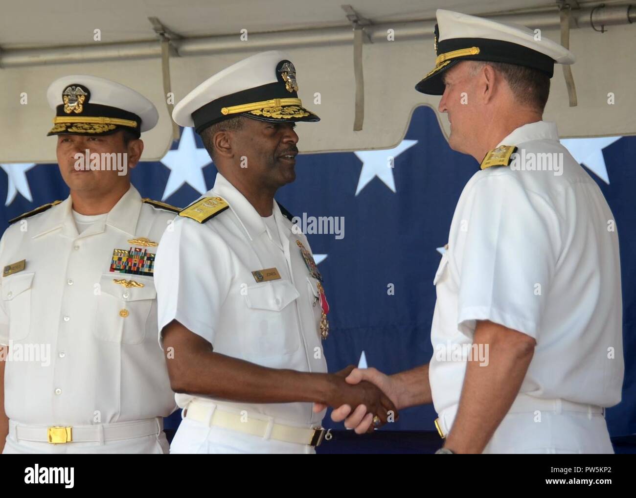 WILLIAMSBURG, Va (September 22, 2017) - Rear Adm. Brian J. Brakke ...