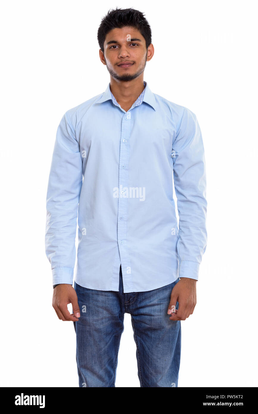 Indian man standing hi-res stock photography and images - Alamy