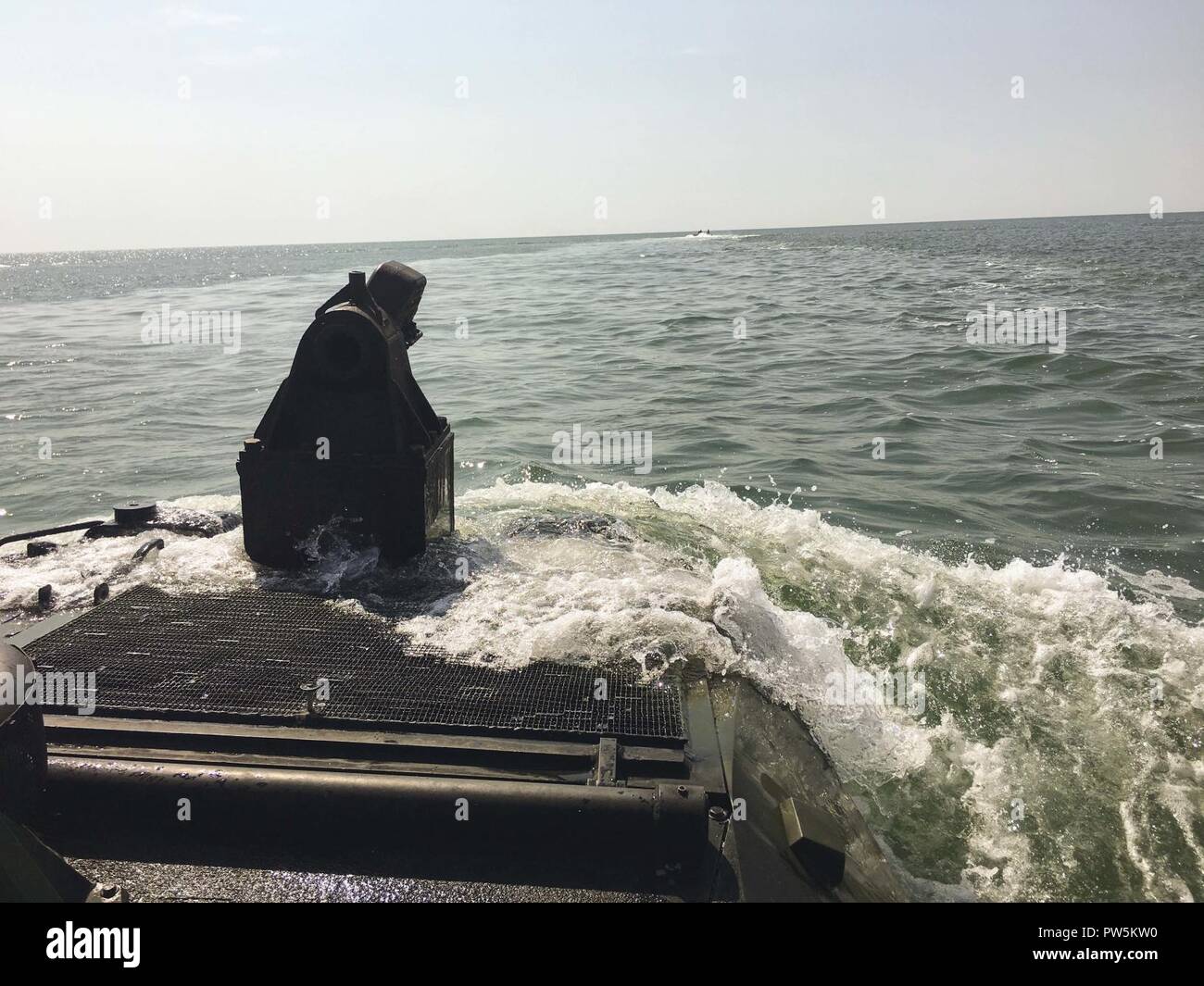 An Amphibious Assault Vehicle with 2nd Assault Amphibian Battalion ...