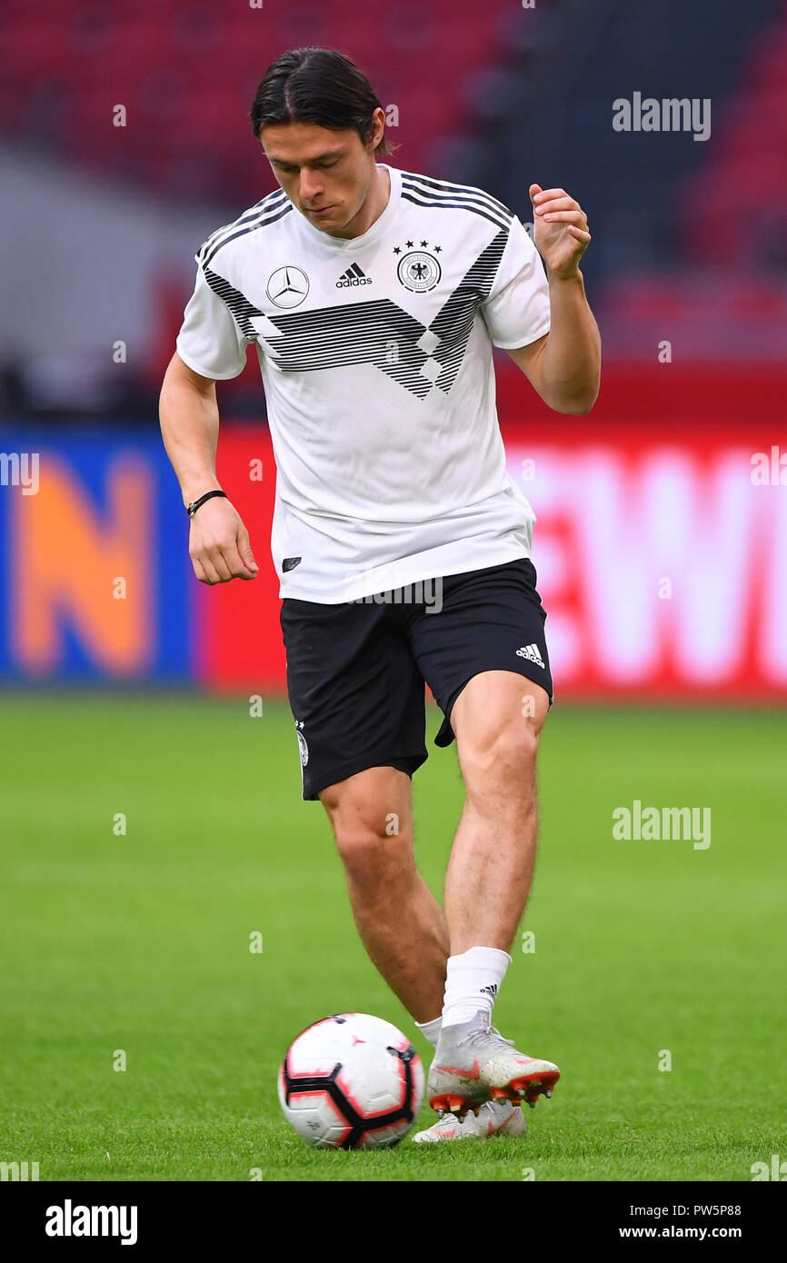 Amsterdam, Netherlands. 12th October, 2018. Nico Schulz (Germany). GES ...