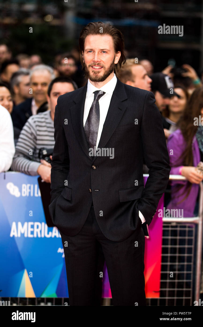 London, UK. 12th October, 2018. Bill Heck at The Ballad of Buster ...