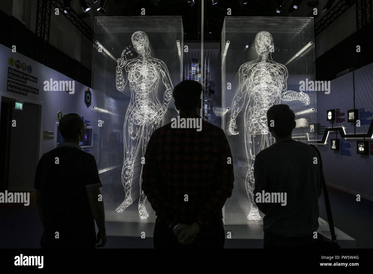 Naples, a moment of the exhibition "The Beuty of Imaging", at CittÃ ...