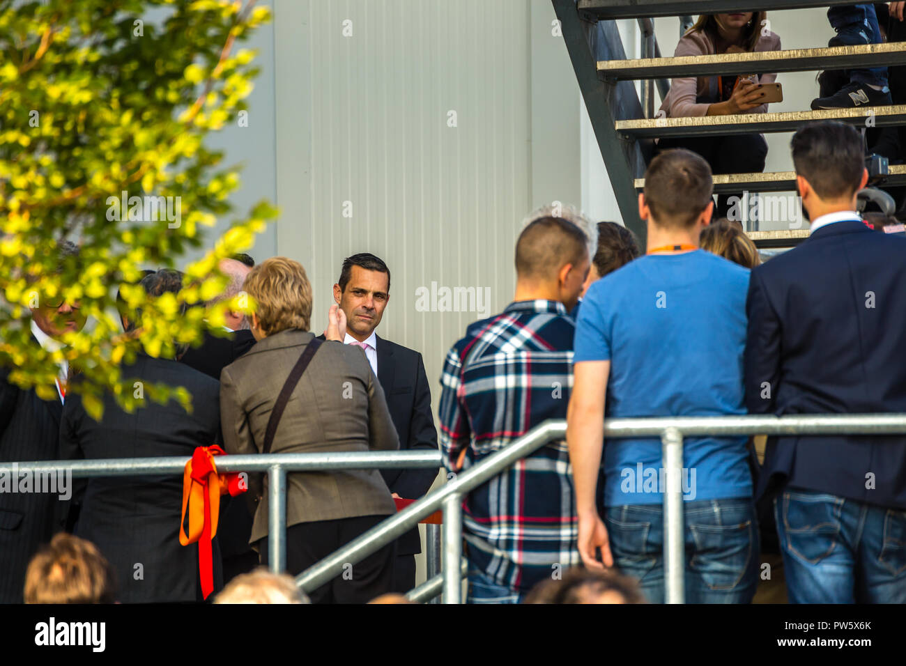 San Polo di Torrile, Italy. 12th October, 2018. Luis Arosemena ...