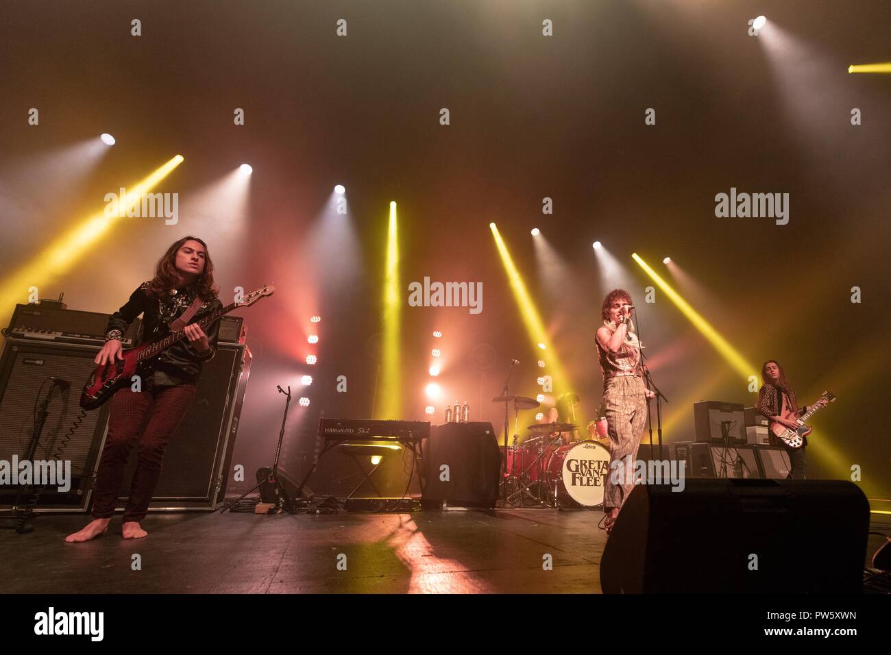 Madison, Wisconsin, USA. 11th Oct, 2018. SAM KISZKA, DANNY WAGNER, JOSH ...