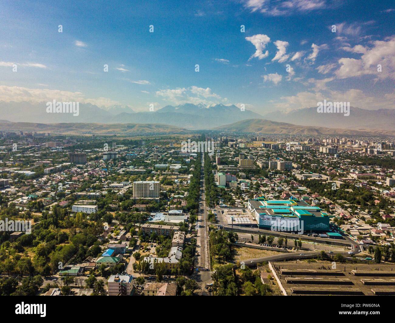 Beijing, China. 11th Aug, 2018. Aerial photo taken on Aug. 11, 2018 ...