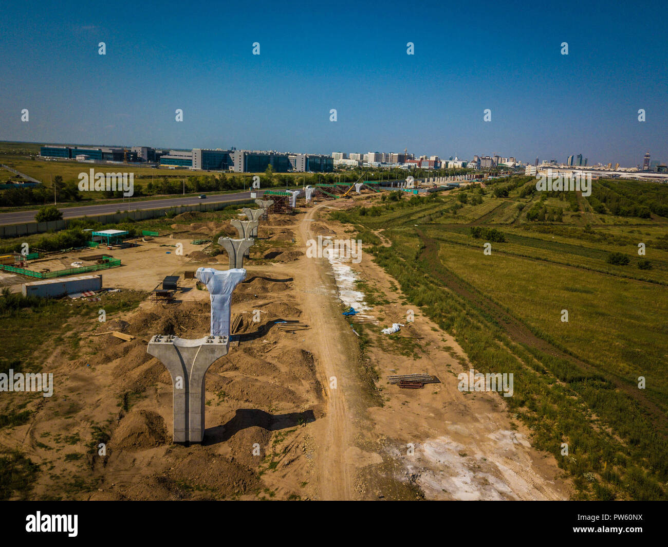 Lrt construction site hi-res stock photography and images - Alamy