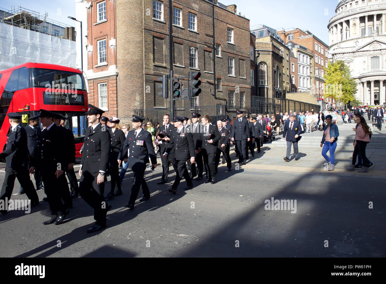 London,UK,13th October 2018,As part of celebrations to mark 100 years ...
