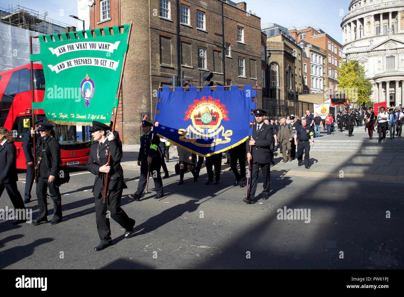 Fire axe firefighters ceremony hi-res stock photography and images - Alamy
