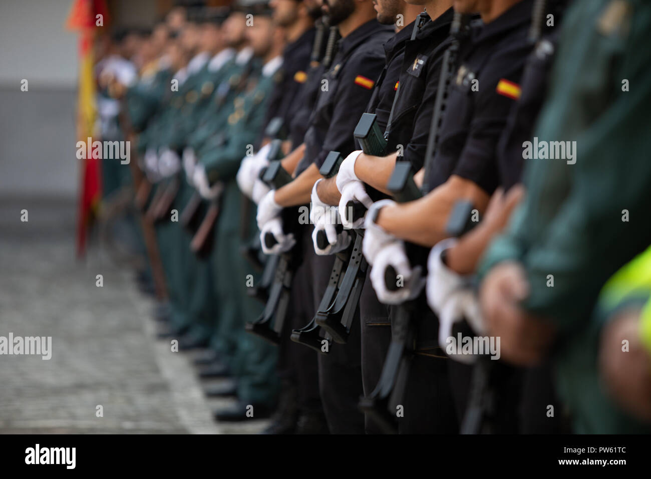 Madrid, Spain. 13th Oct, 2018. Acts of celebration of the patron saint ...