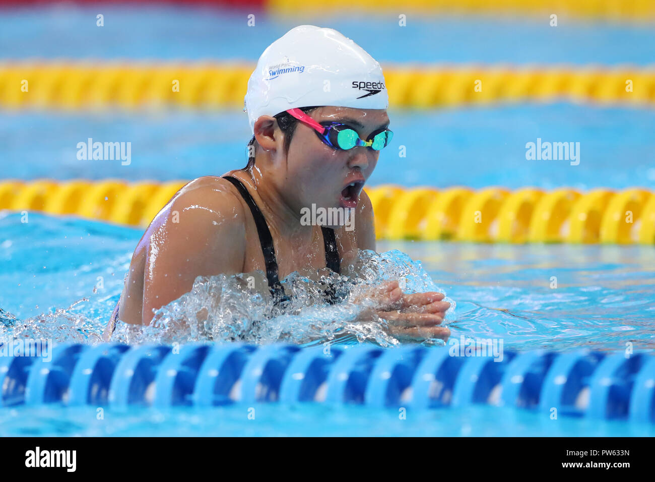 Jakarta, Indonesia. 12th Oct, 2018. Mami Inoue (JPN) Swimming : Women's ...