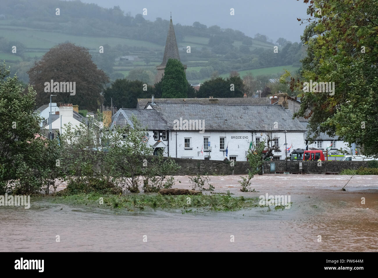 River usk floods hi-res stock photography and images - Alamy