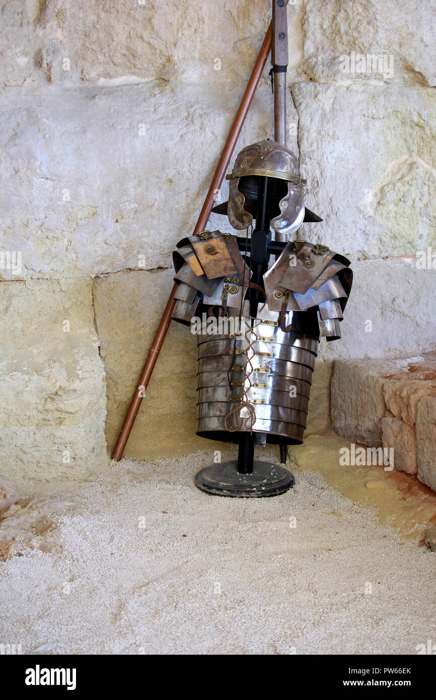 Roman body armour hi-res stock photography and images - Alamy