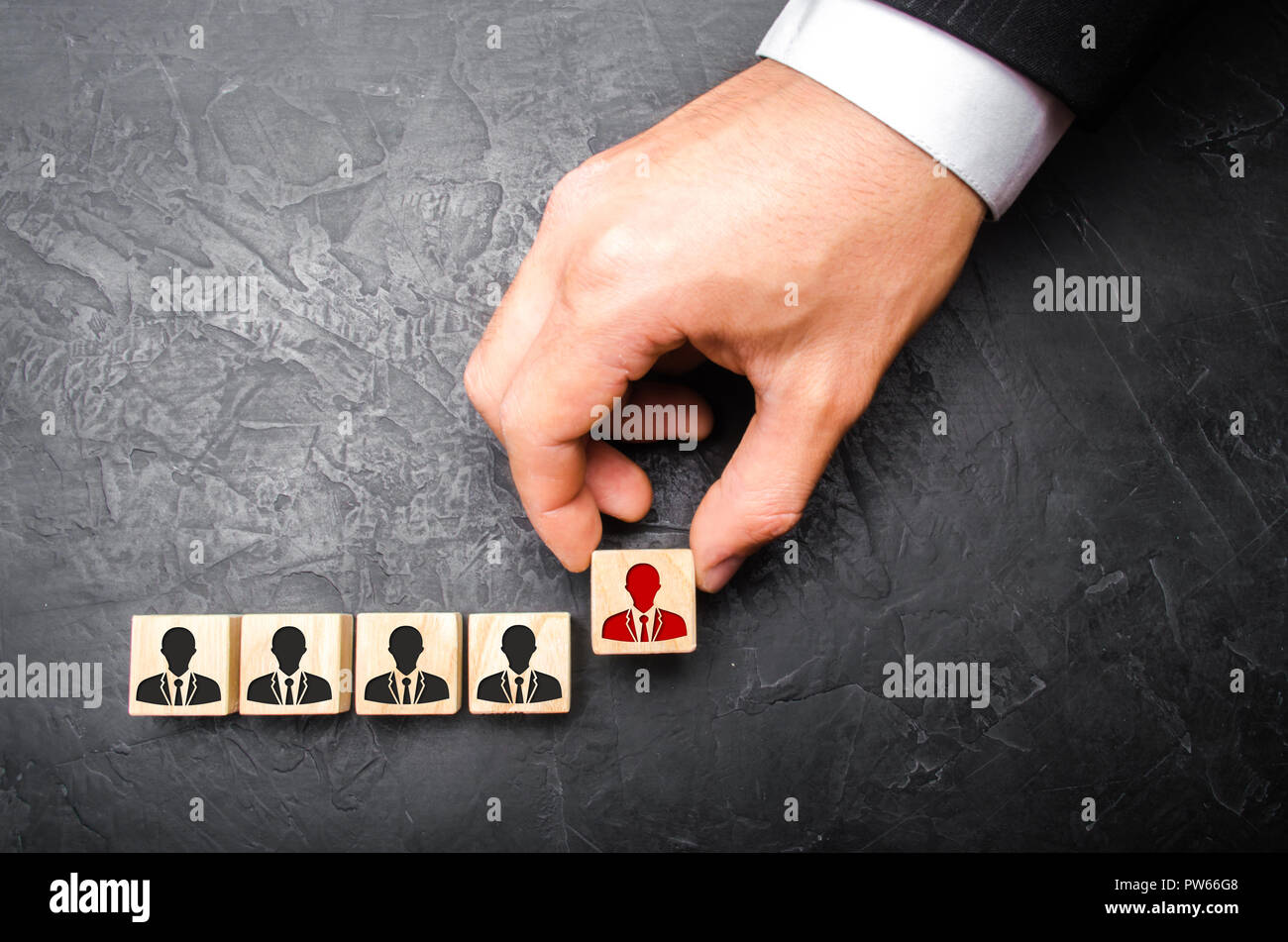 Employee recruitment on job finding staff hi-res stock photography and ...