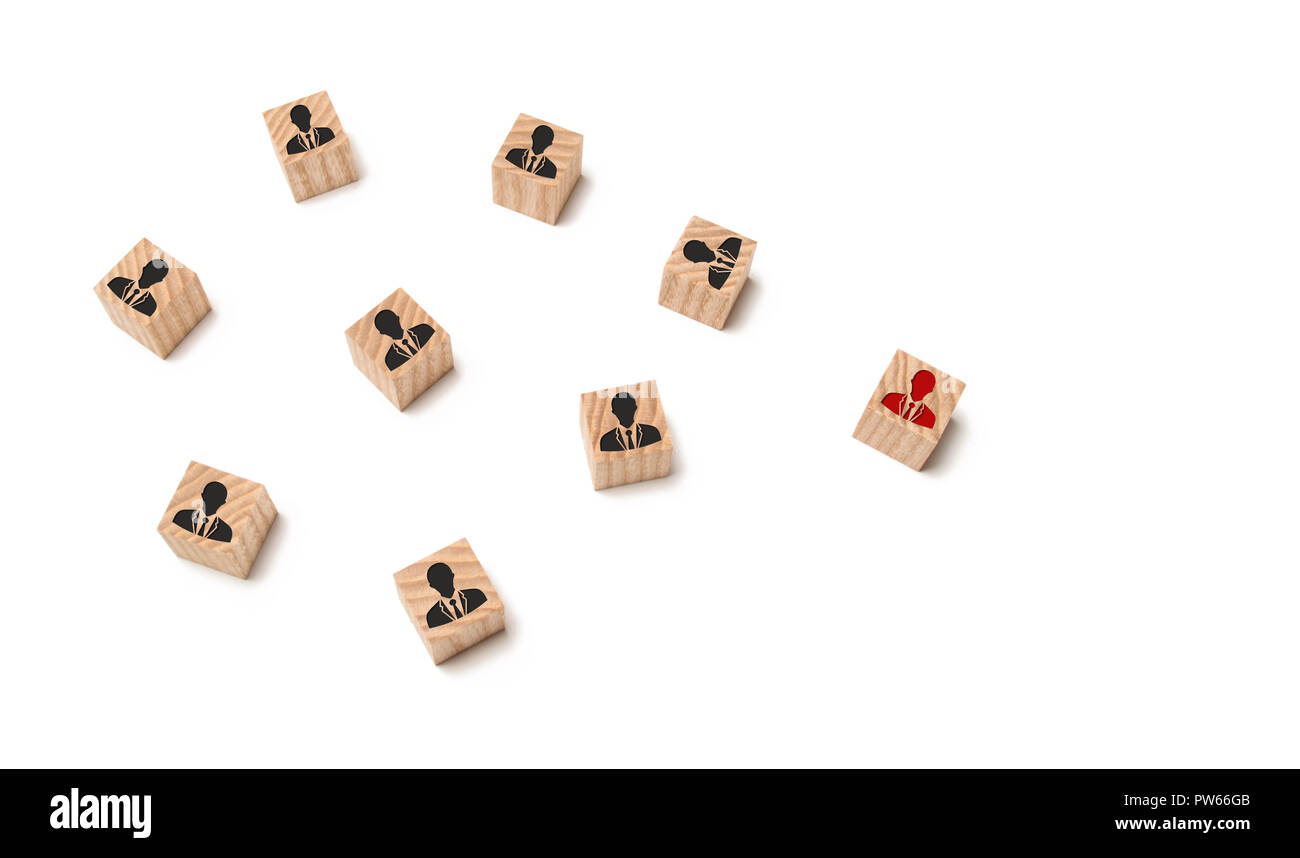 Human resources hr management Cut Out Stock Images & Pictures - Alamy