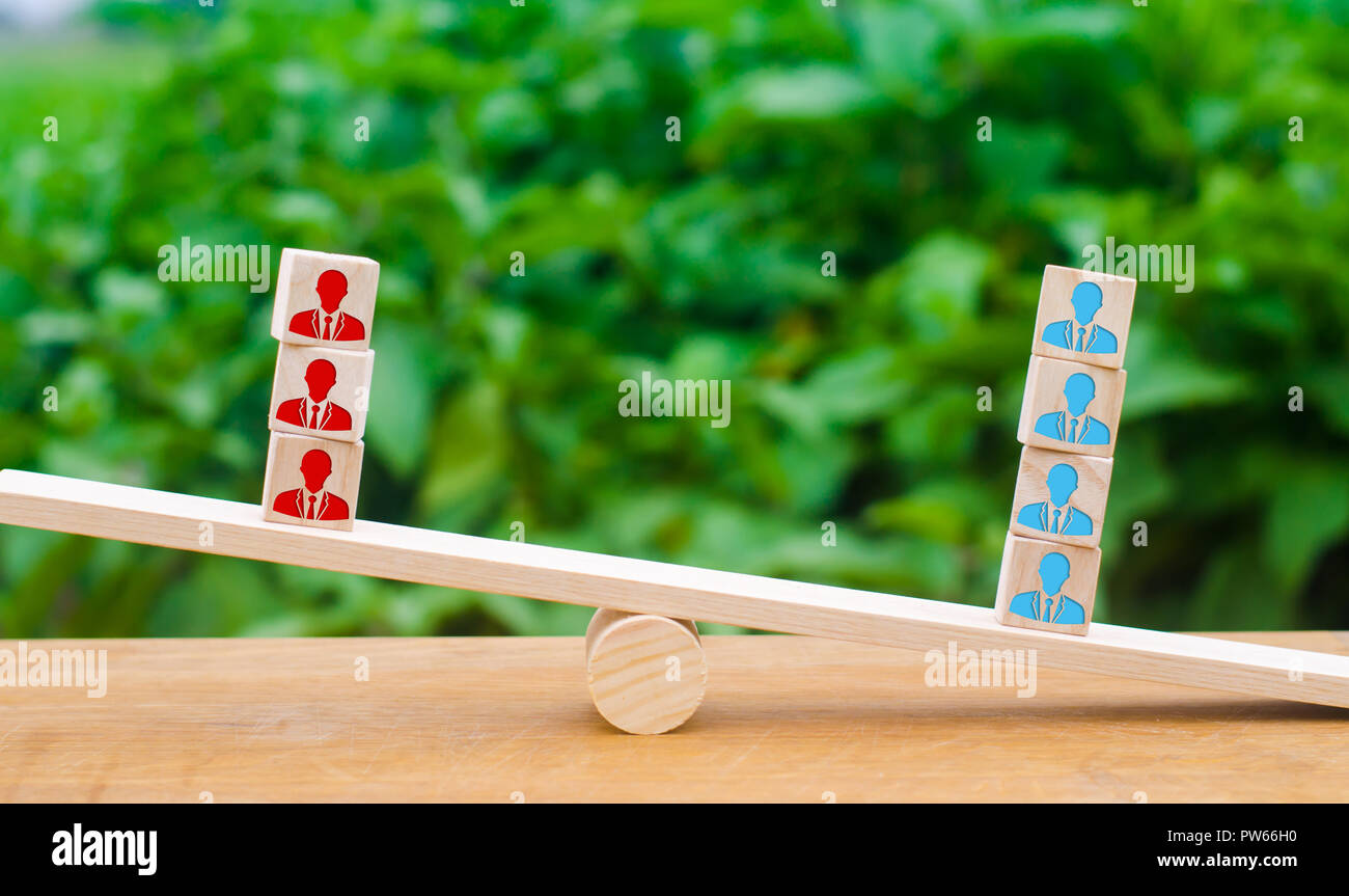 The concept of competition and competition between leaders and teams ...