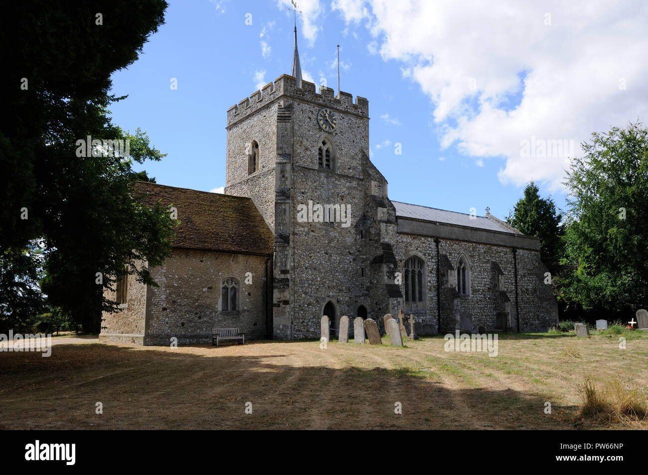 St Mary’s Church, Pirton, Hertfordshire, was originally a cruciform ...