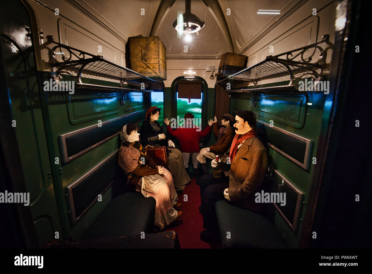 History Old Train Railway Museum Mulhouse France Stock Photo - Alamy