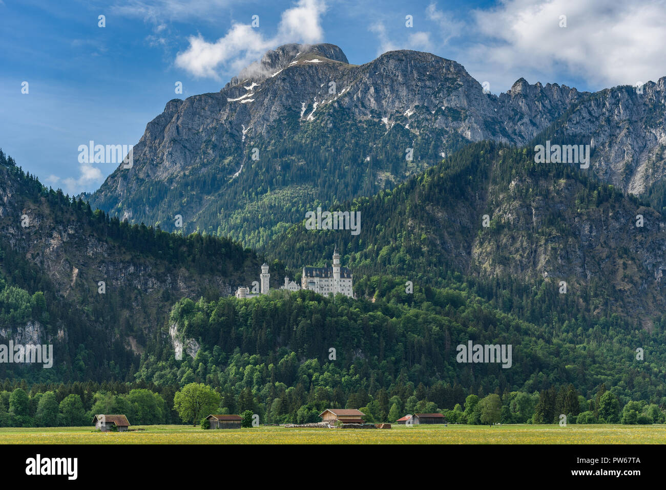 Neuschwanstein castle in fussen bavaria hi-res stock photography and ...