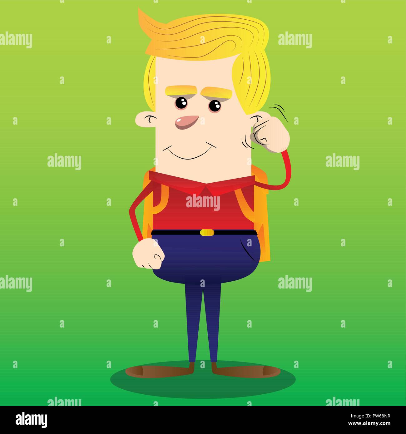 Back to the viewer Stock Vector Images - Alamy
