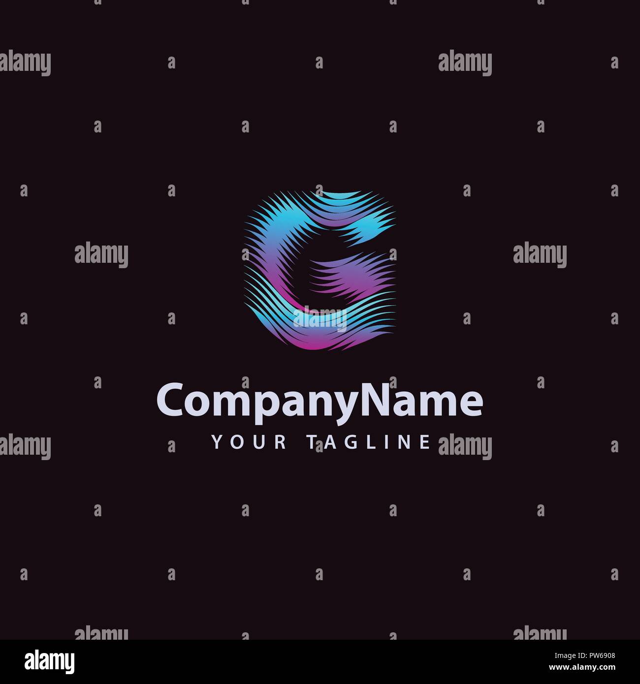 Waves g background Stock Vector Images - Alamy