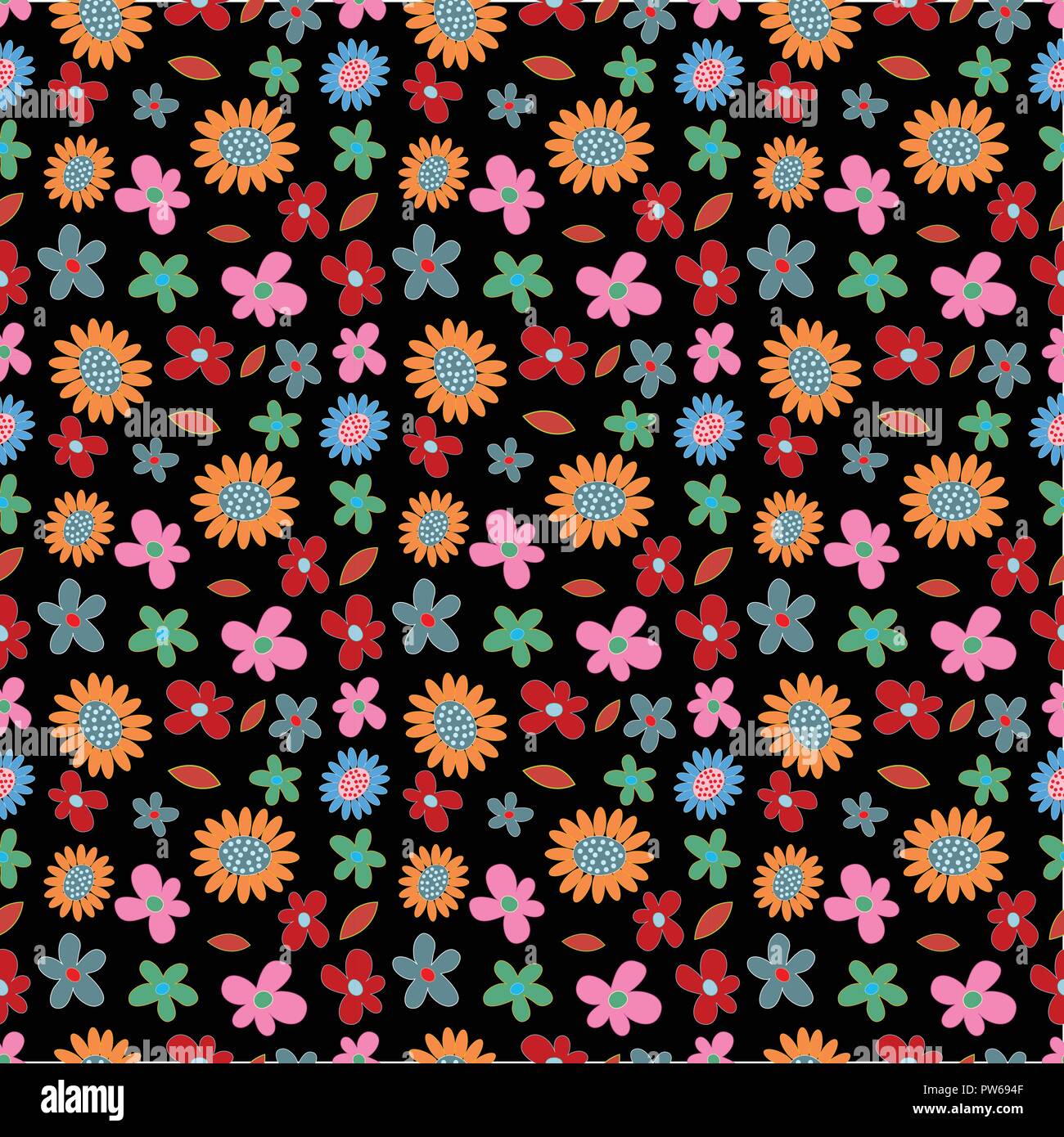 Seamless spring hi-res stock photography and images - Alamy