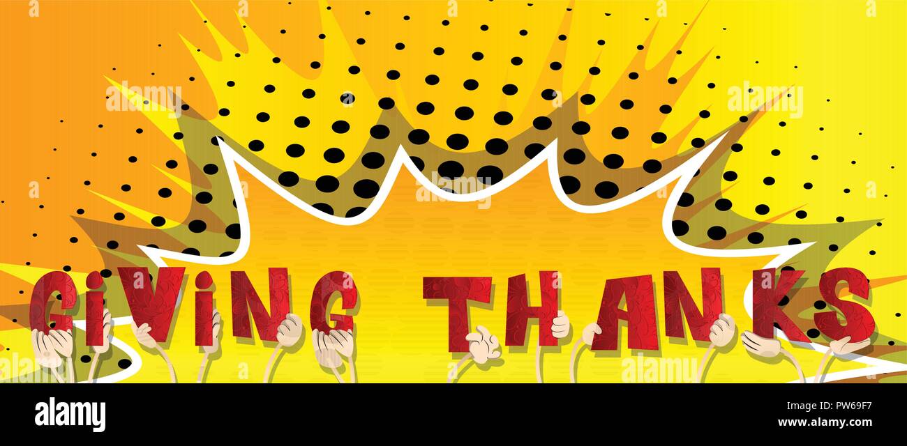 Diverse hands holding letters of the alphabet created the word Giving ...