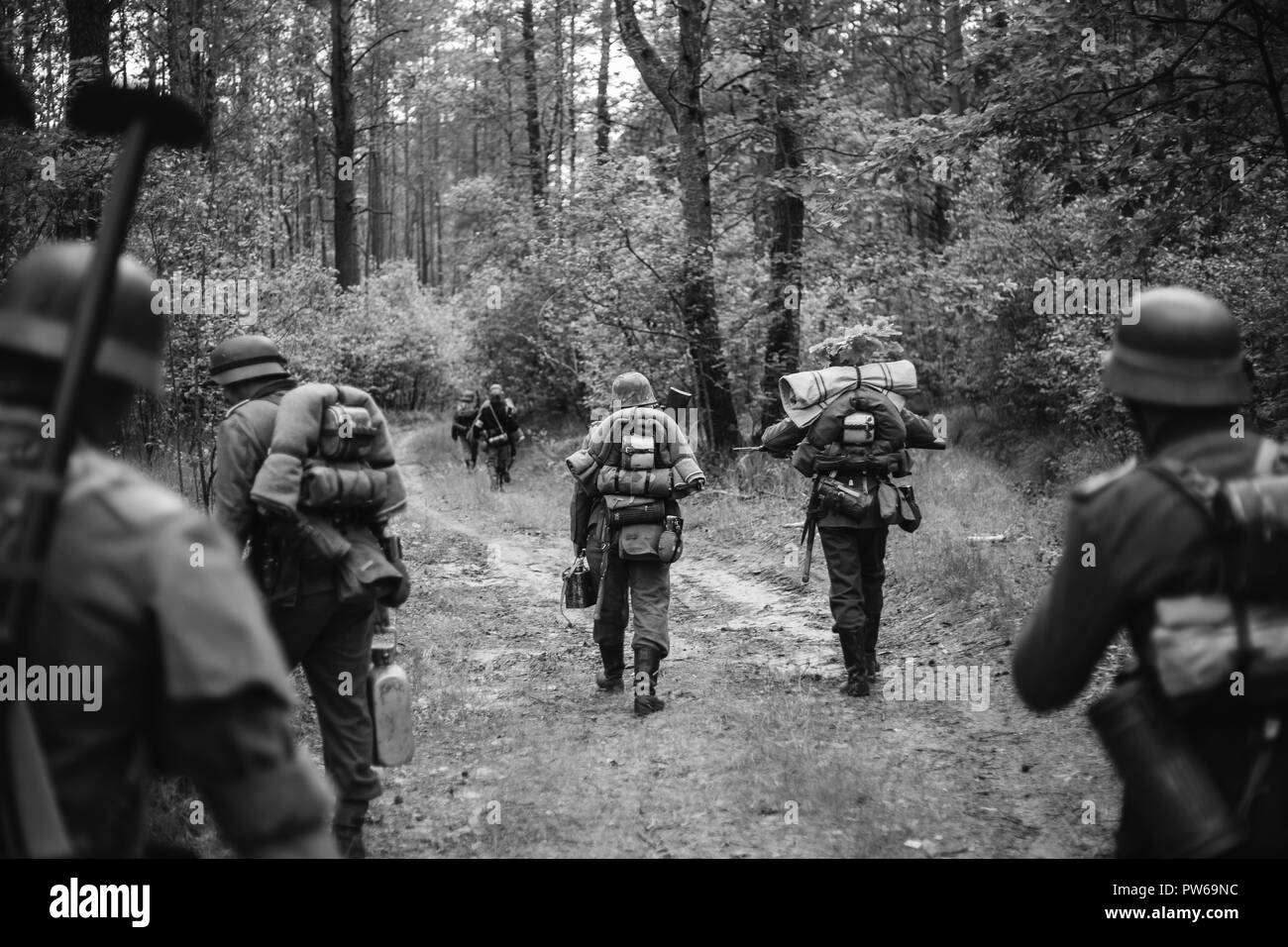 Ordinary infantry Black and White Stock Photos & Images - Alamy