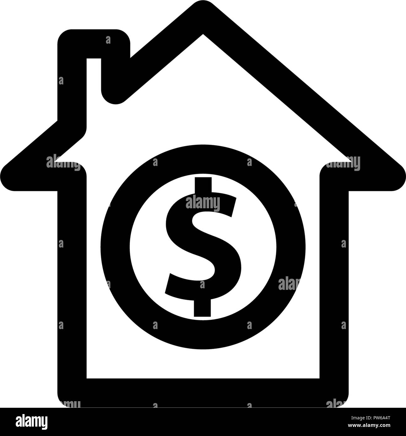 No money house financial Black and White Stock Photos & Images - Alamy