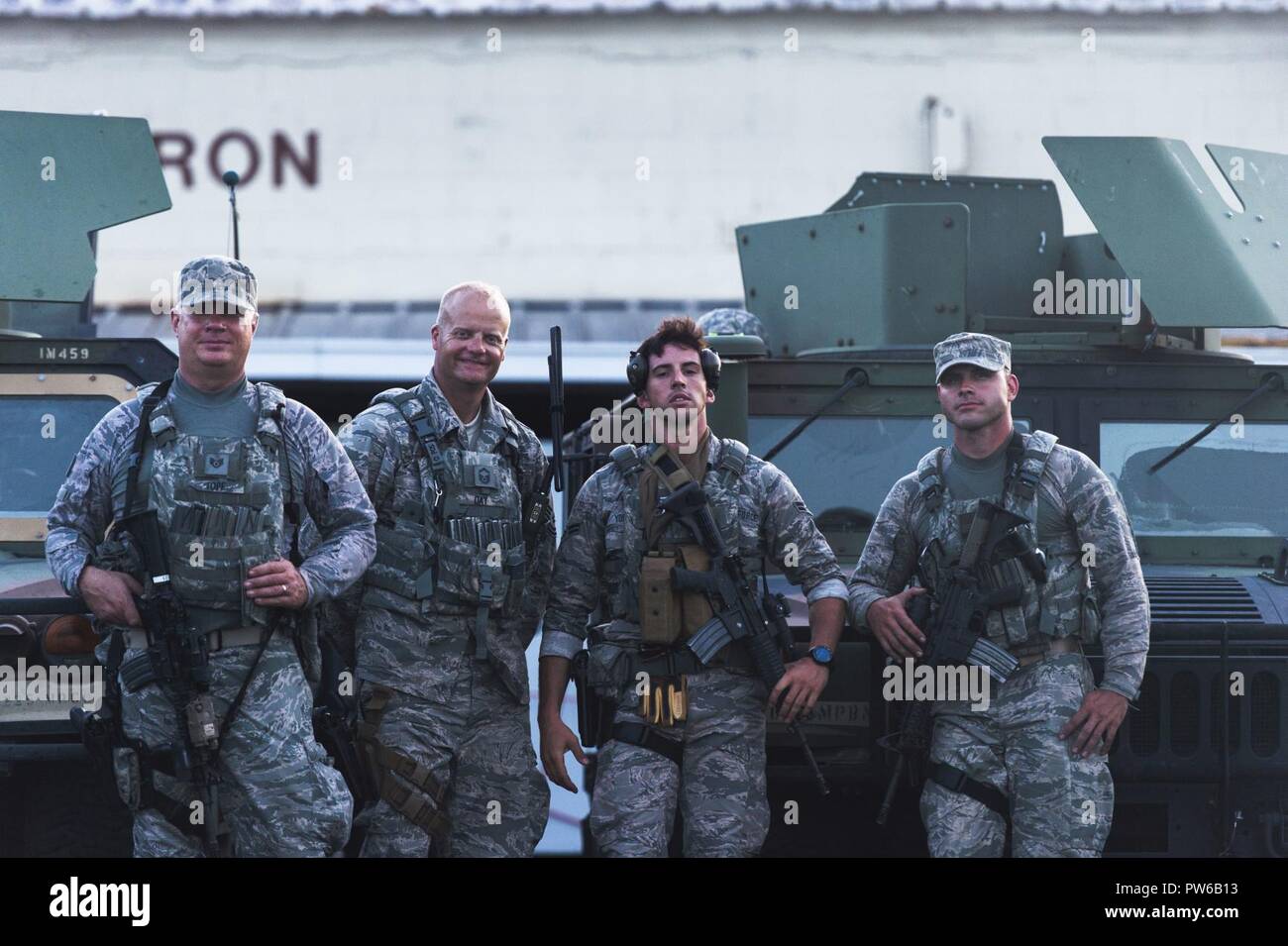 U.S. Air National Guard from the 132nd and 185th Security Forces ...