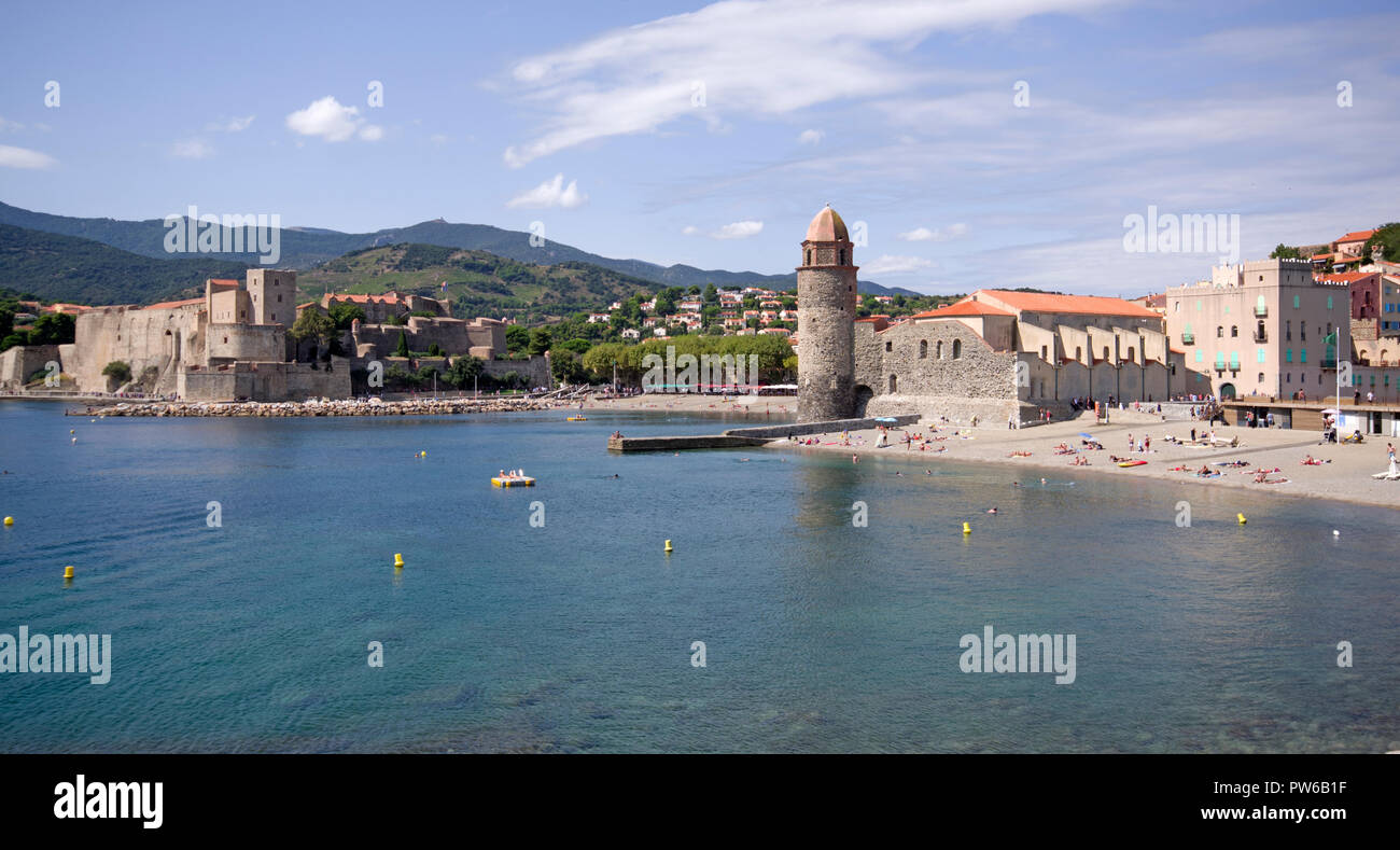 Collioure france hi-res stock photography and images - Alamy