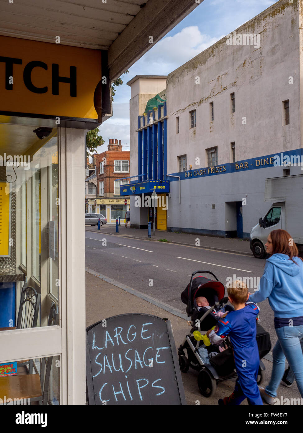 Bingo hall in the town of Sheerness on the Kent coast Stock Photo - Alamy