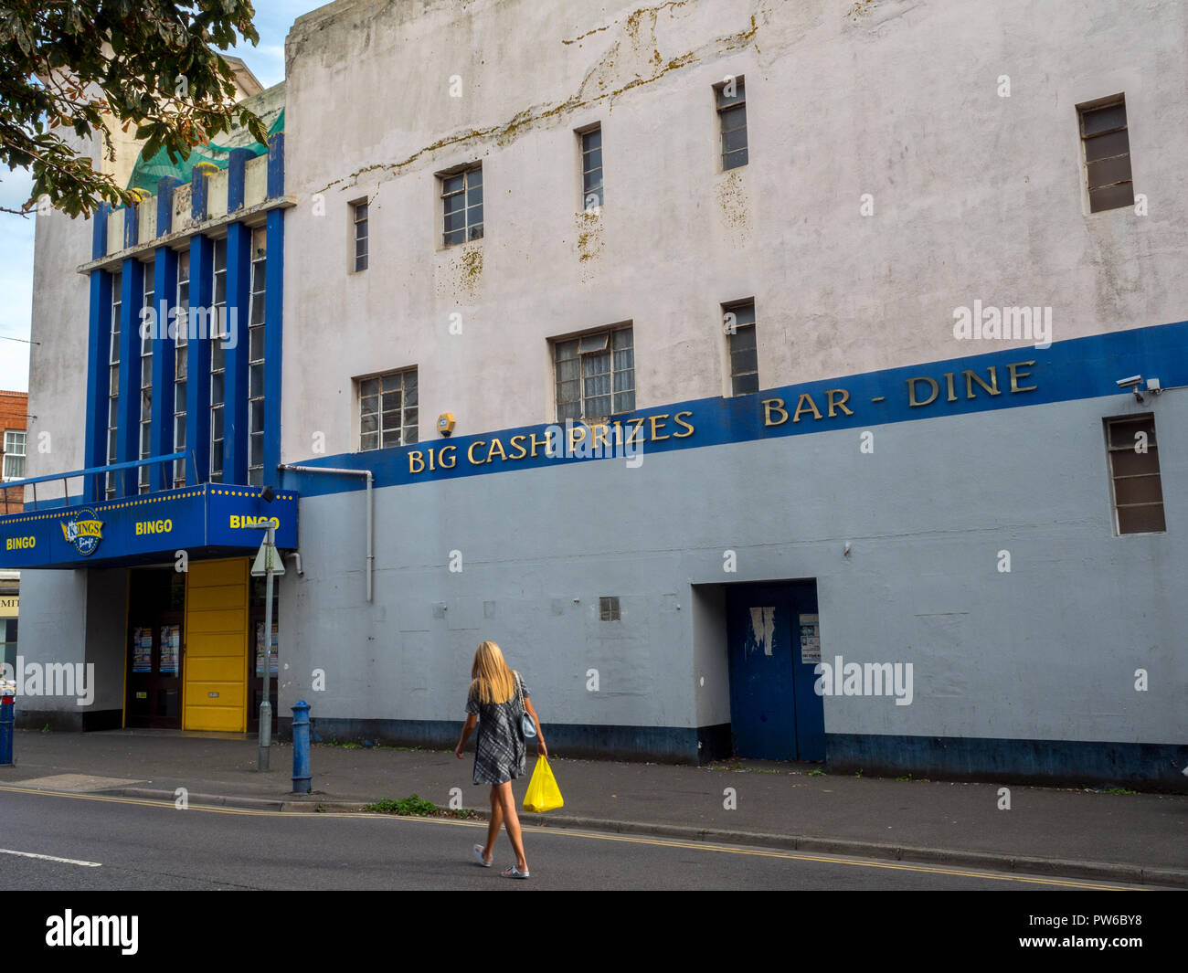 BINGO hall in the Kent town of Sheerness Stock Photo - Alamy