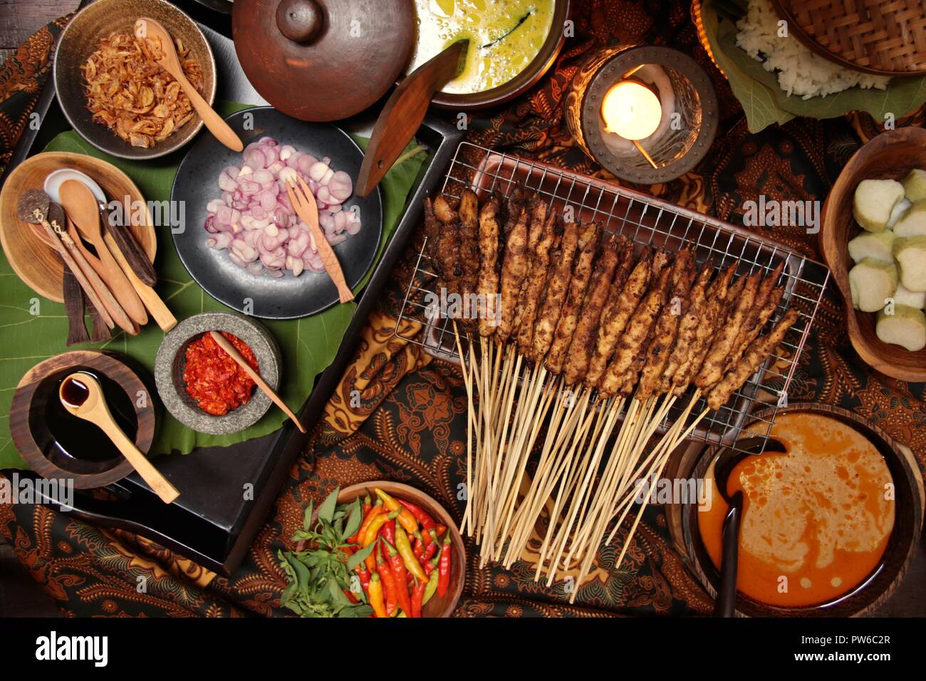 Sate Ayam Blora, the signature chicken satay from Blora regency in ...