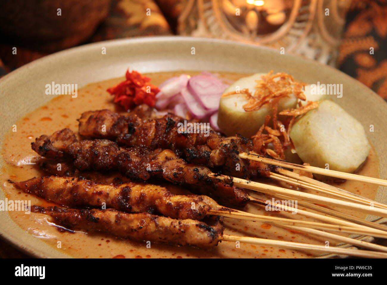 Sate Ayam Blora, the signature chicken satay from Blora regency in ...