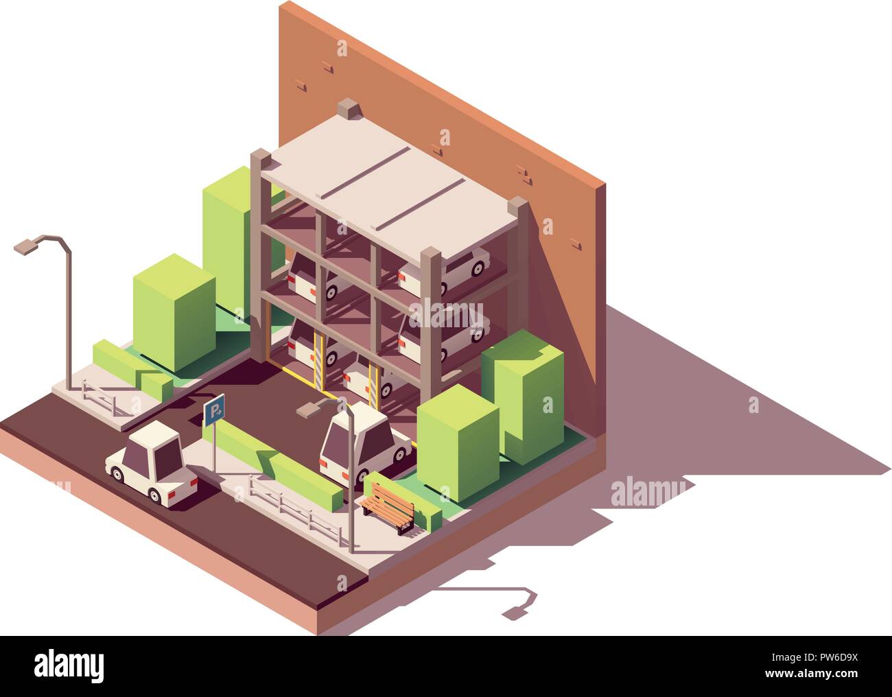 Multi parking Stock Vector Images - Alamy