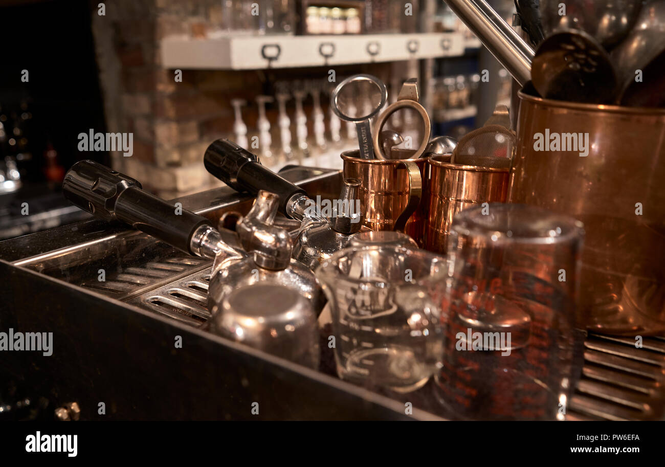Coffee store staff Stock Photo - Alamy