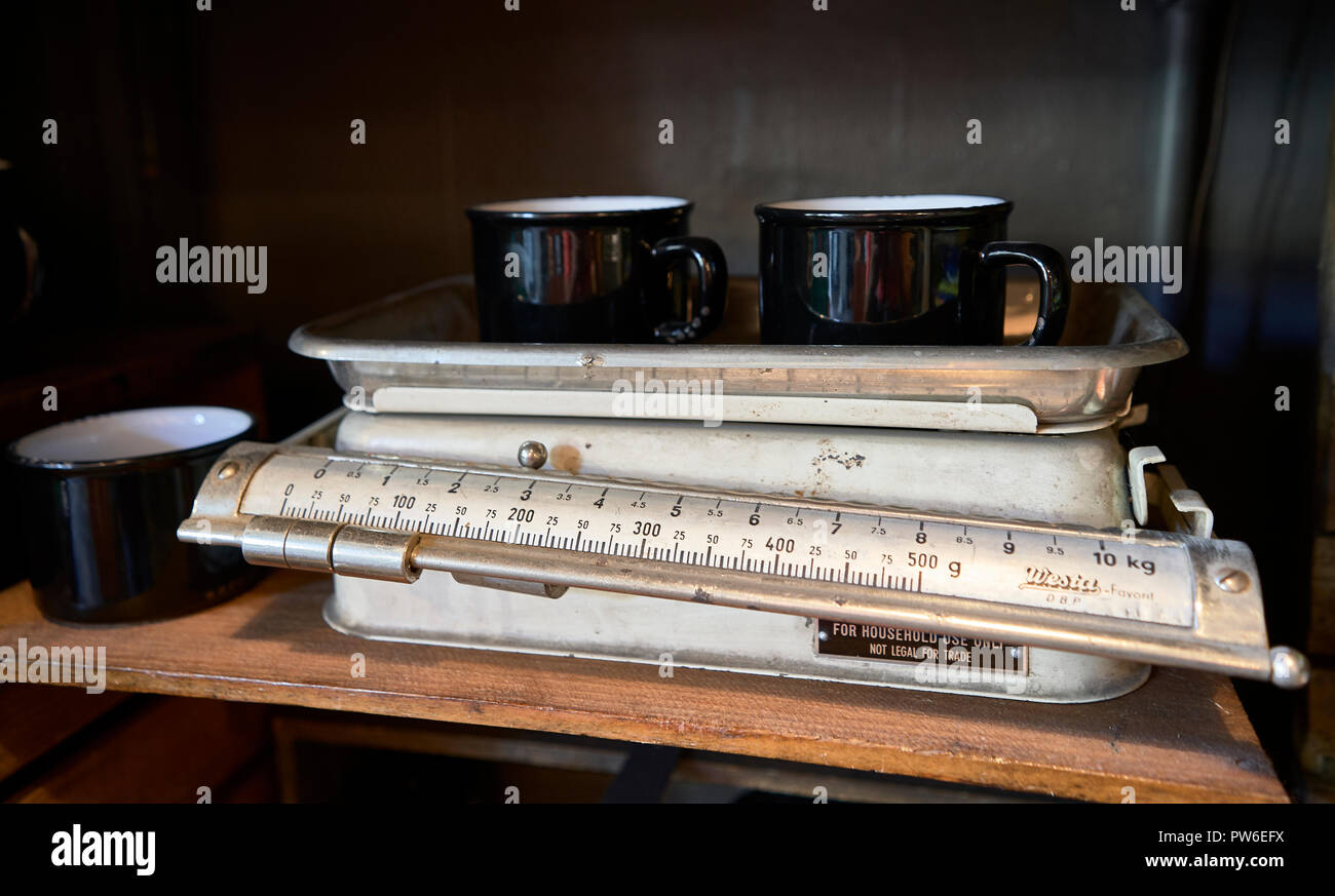 Old banking scale hi-res stock photography and images - Alamy