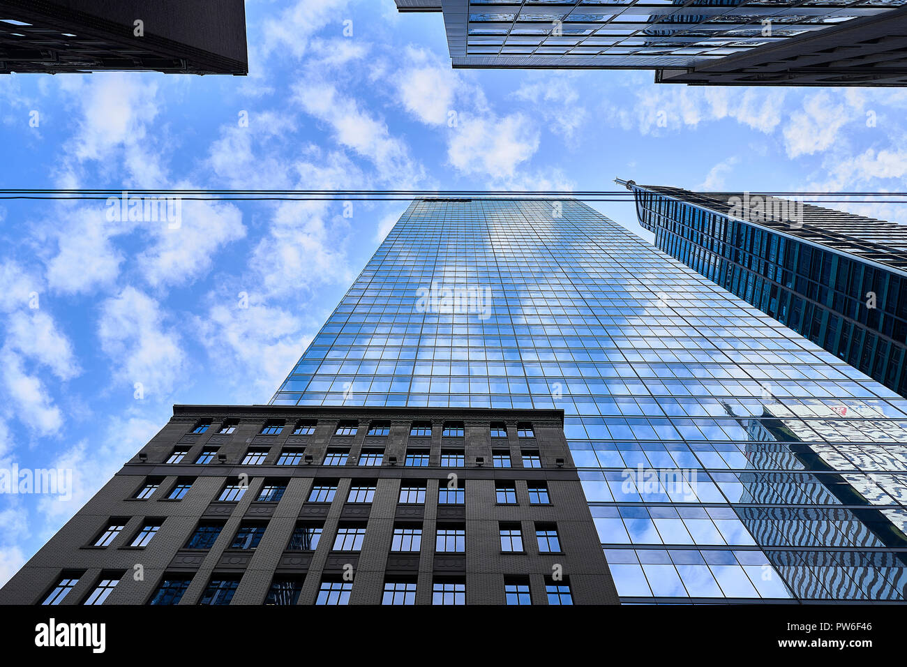 skyscraper from below Stock Photo - Alamy