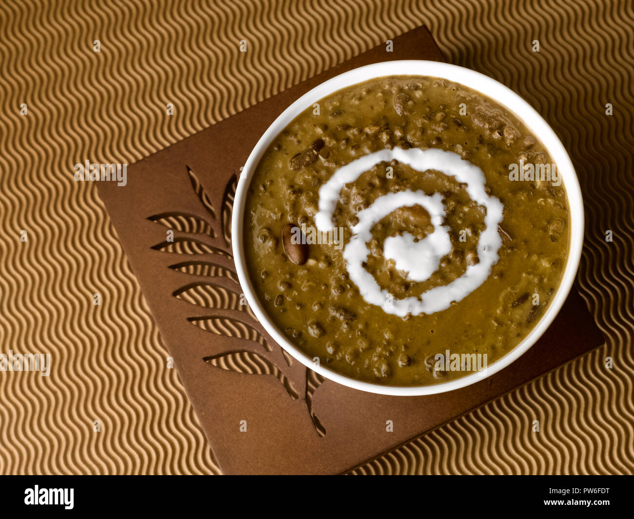 A THICK DAL MADE FROM BEANS/ DAL MAKHANI Stock Photo - Alamy