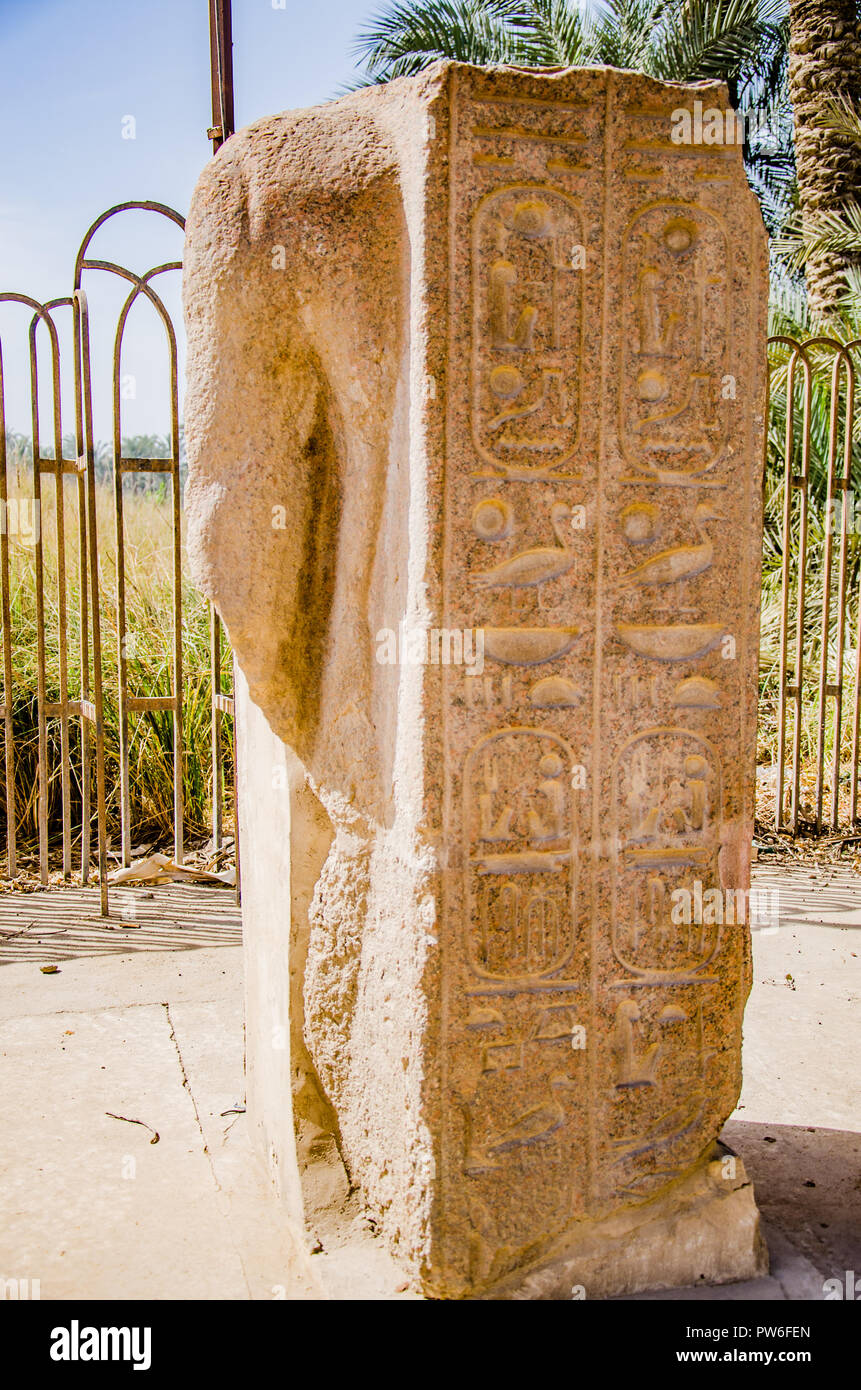Memphis Unesco World Heritage, Cairo, Egypt - April 2018 ...