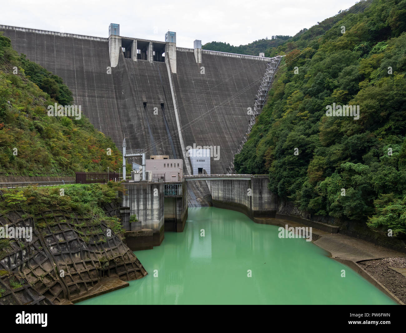 Landscape of Miyagase Dam in Kanagawa, Japan Stock Photo - Alamy