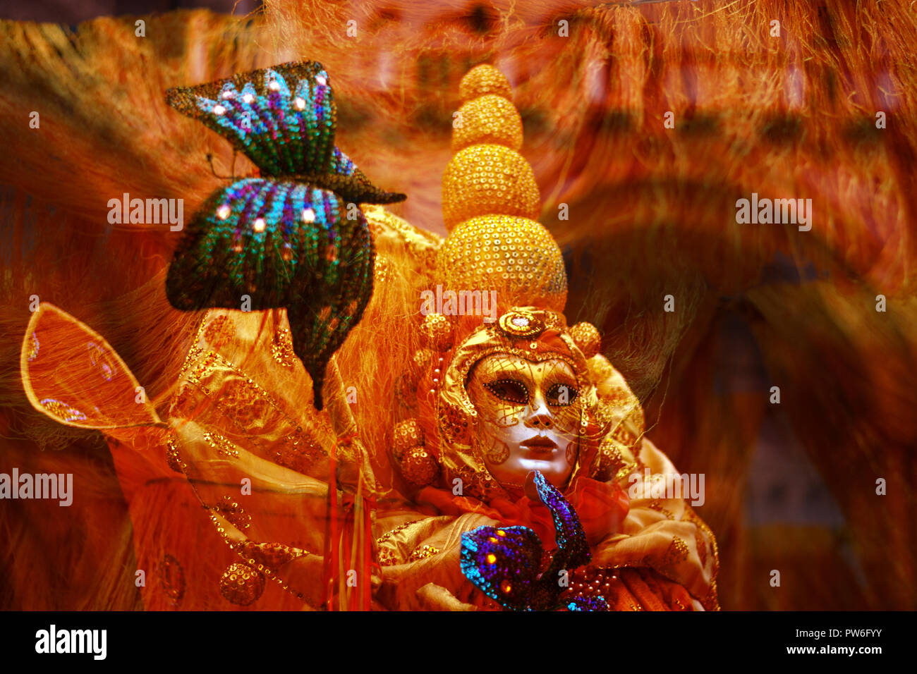the masks of terror Stock Photo - Alamy