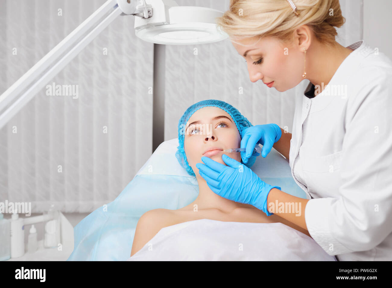 Beauty injection for women Stock Photo - Alamy