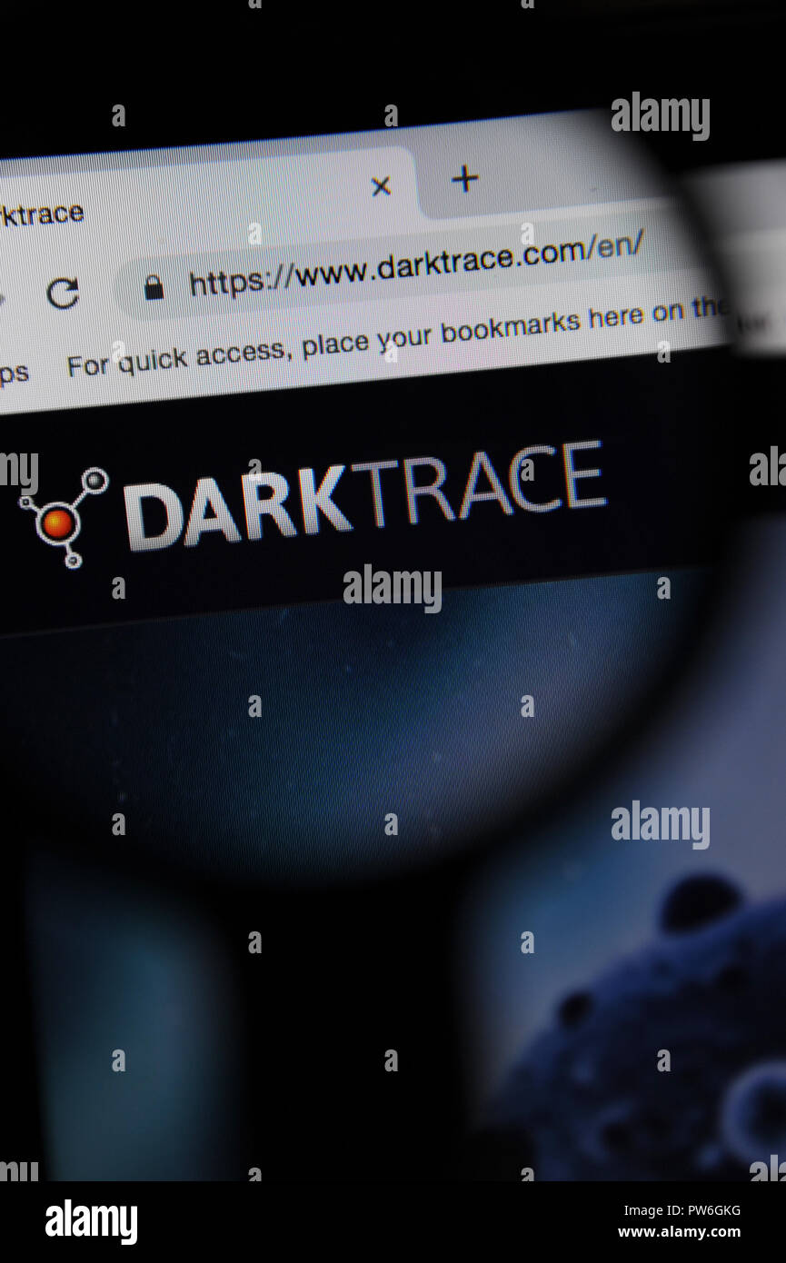 Darktrace logo hi-res stock photography and images - Alamy